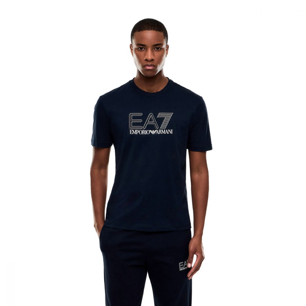 T-Shirt Uomo Emporio Armani 7 Visibility Blu
